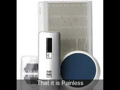 Review of NoNo Hair Removal Device - YouTube