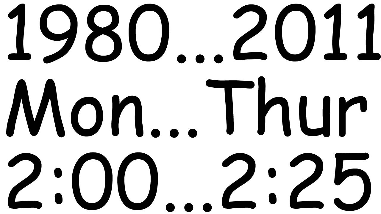 period,chapter-time ASL - YouTube