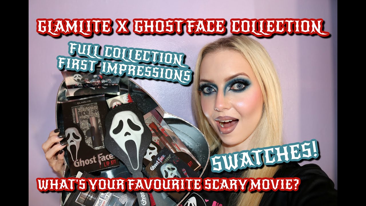 GHOST FACE LIVES!! GLAMLITE X GHOST FACE COLLECTION | FULL COLLECTION ...