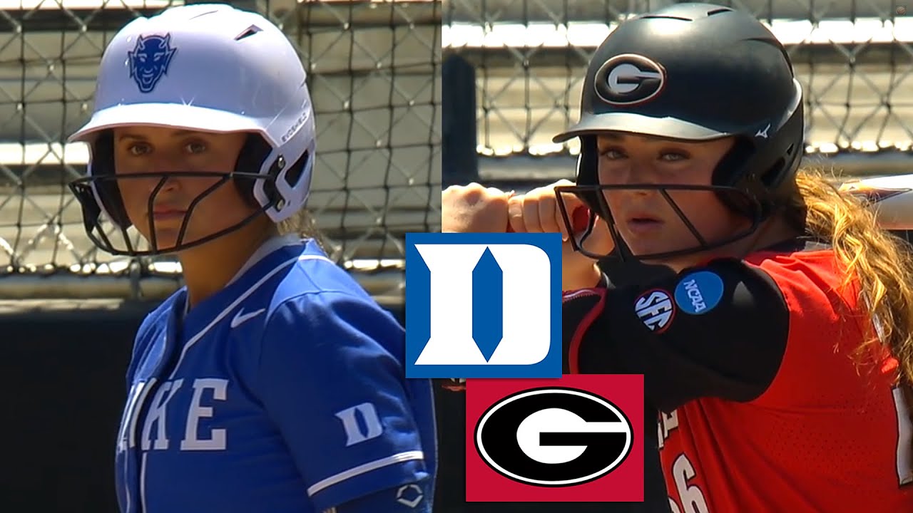 Georgia vs #14 Duke Women's College Softball Highlights Full Game 2025 ...