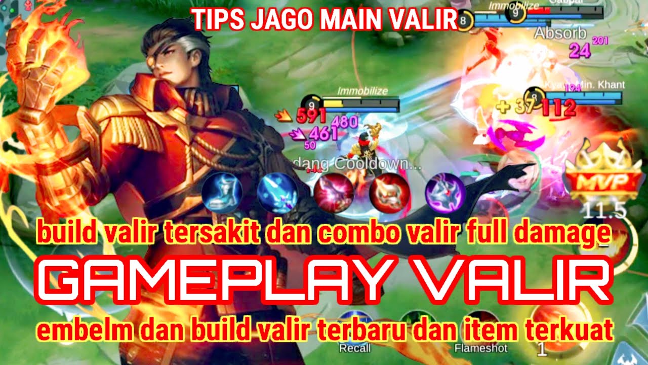 BUILD VALIR TERSAKIT TERBARU 2024📍EMBLEM DAN BUILD VALIR TERSAKIT DAN ...