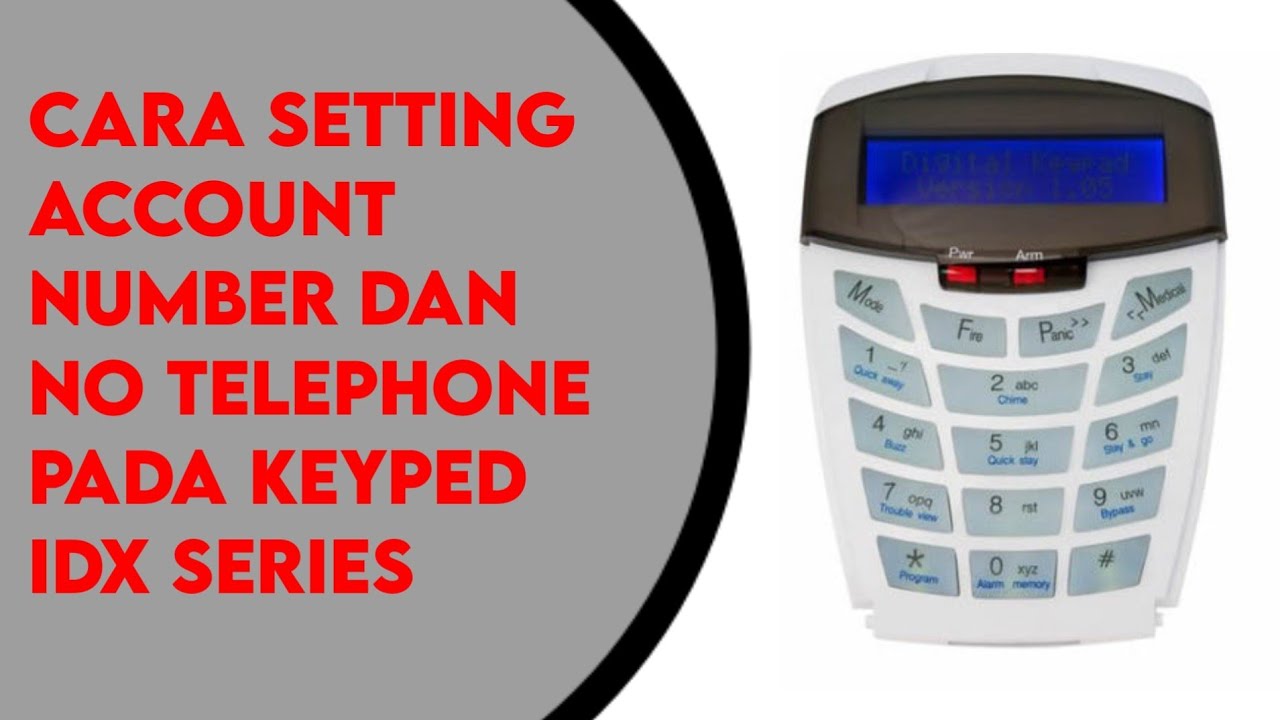 Setting DU dan No Telfon pada alarm IDS X Series ‼️ - YouTube