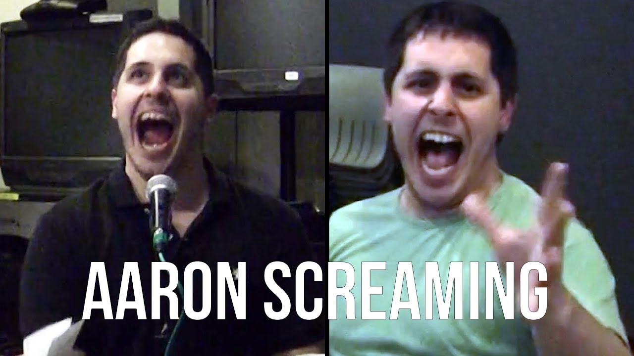 Aaron Screams - A Compilation of Madness - YouTube