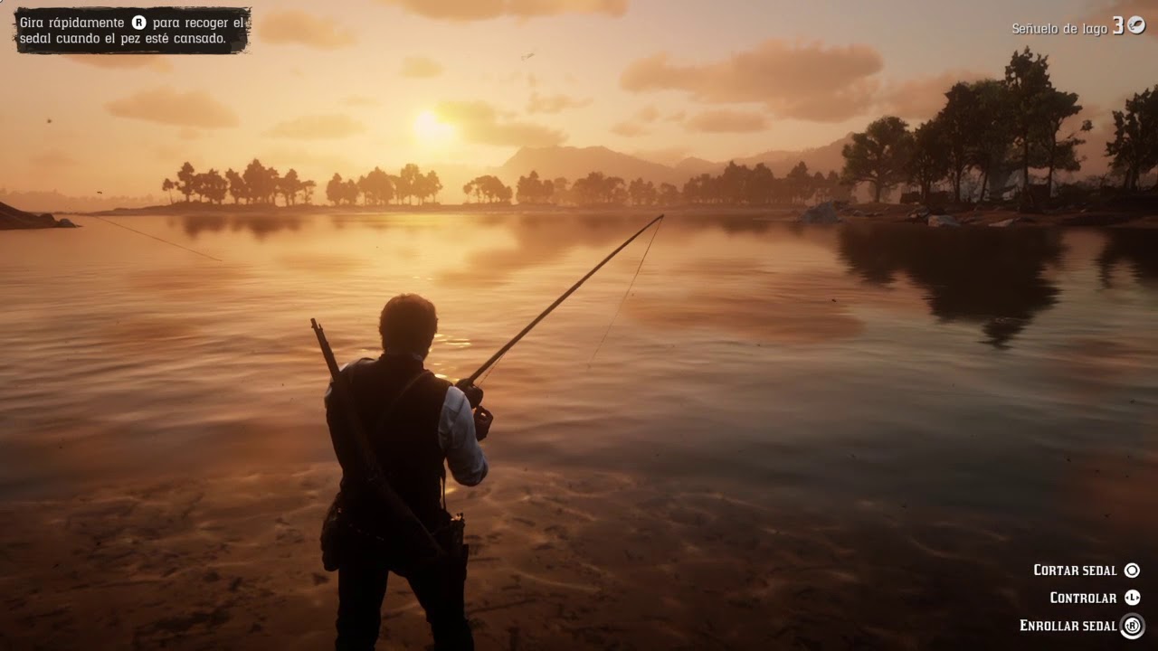 Red Dead Redemption 2 : Fishing - YouTube