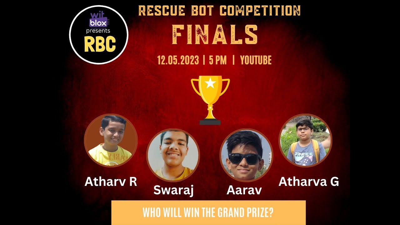 Finals | Rescue Robot Competition | Witblox | RoboWar - YouTube