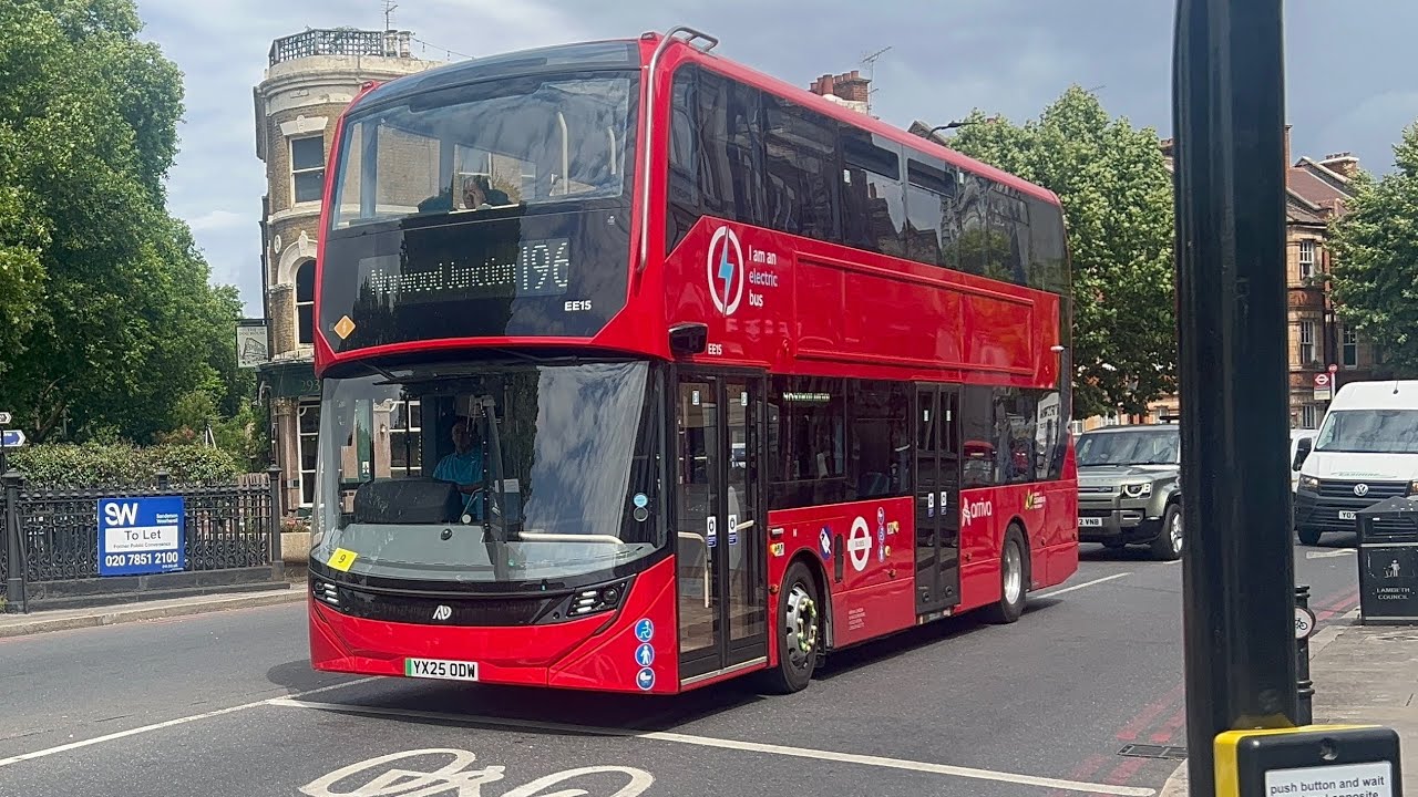 *BRAND NEW* Arriva London YX25ODW EE15 on Route 196 15/7/25 - YouTube
