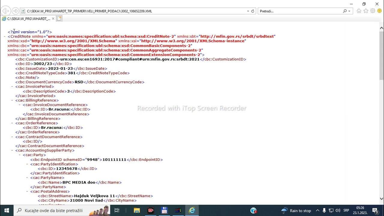 04 - All at once XML for import into E invoice - YouTube
