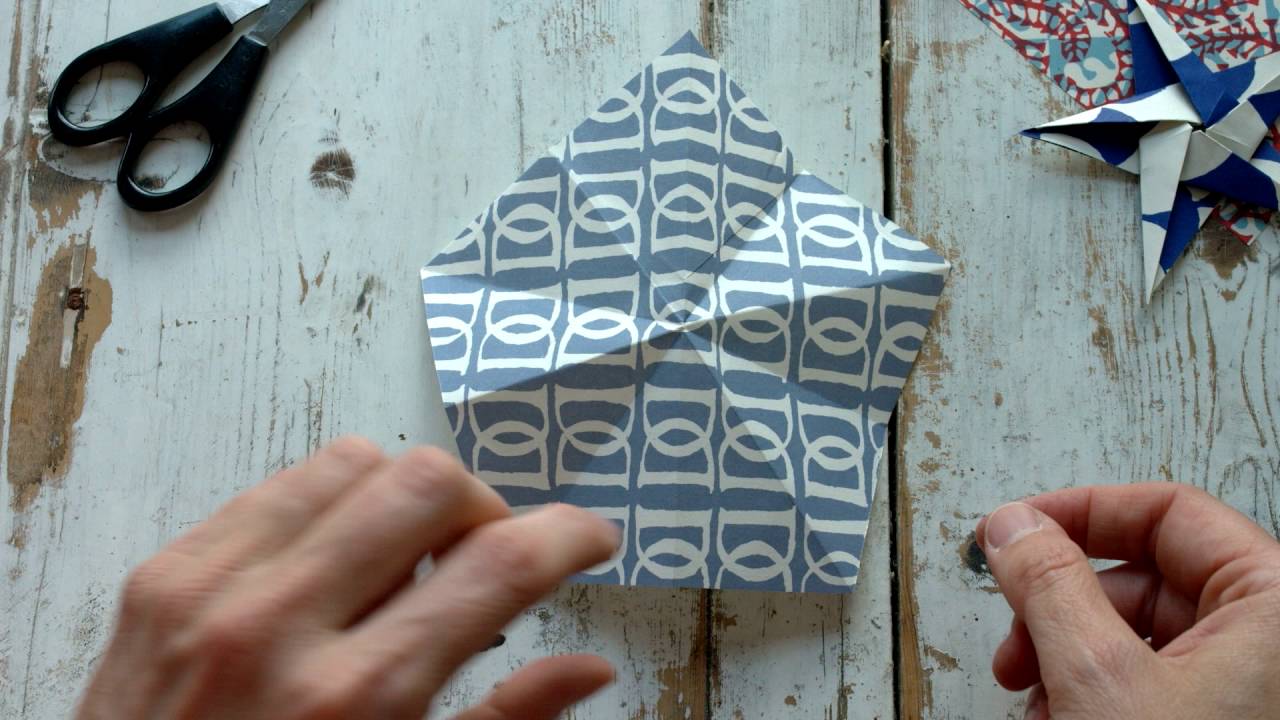 Cambridge Imprint presents: How to make an origami star - YouTube