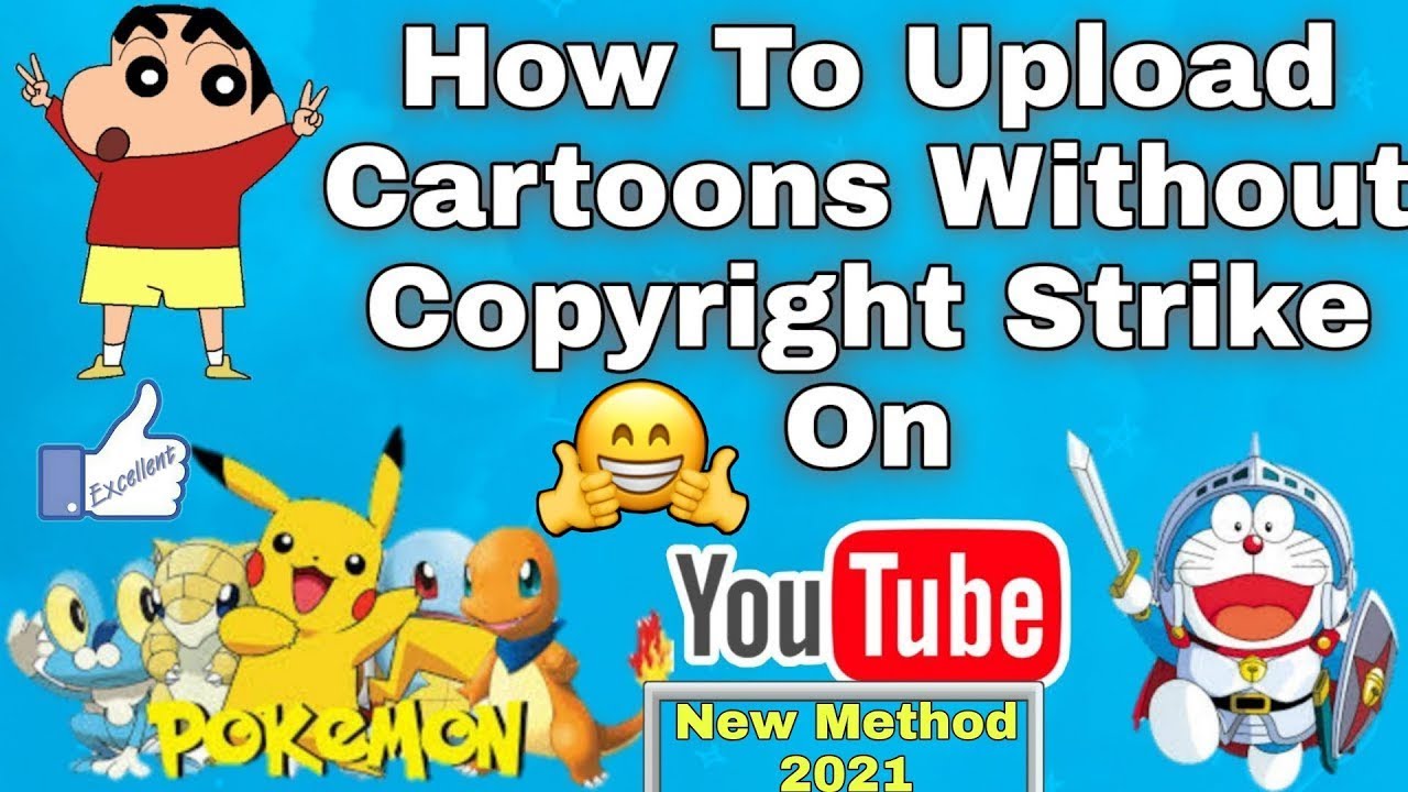 How to upload Cartoons without Copyright || How To Upload Movies ...