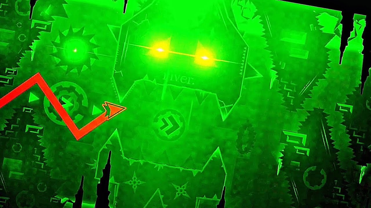 SLAUGHTERHOUSE GREEN VERSION (1080P 60FPS) GEONETRY DASH - YouTube