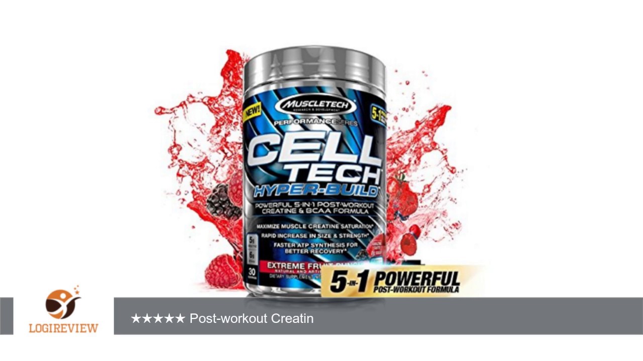 Muscletech Celltech Hyper Build Muscletech Post-Workout Kreatin ...