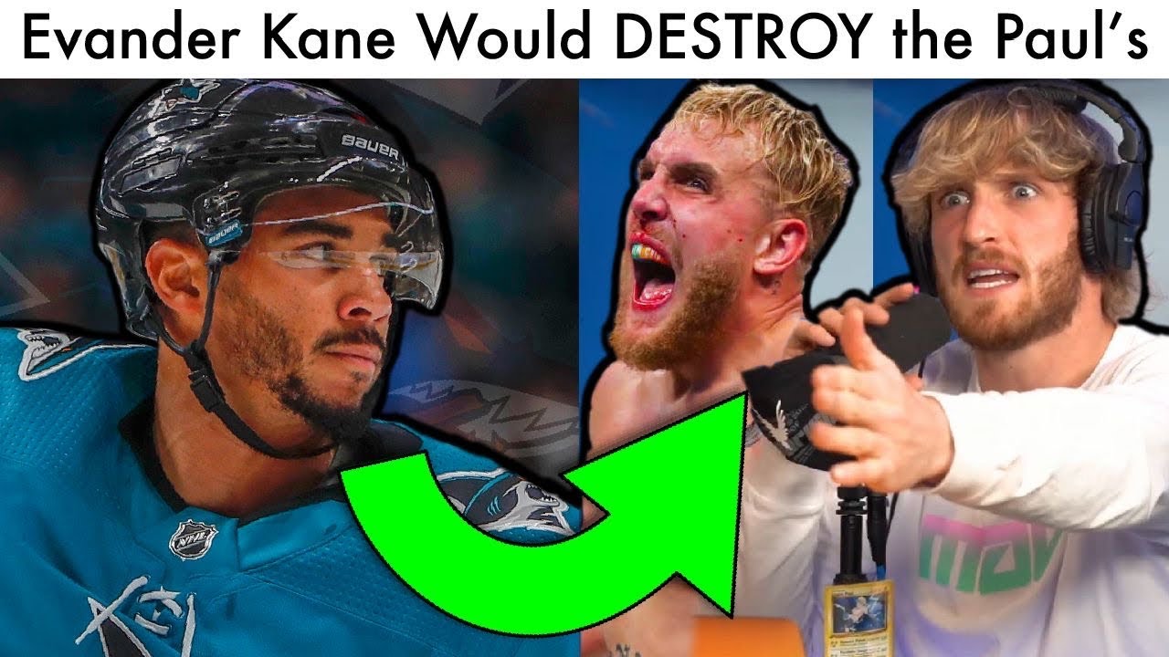 Evander Kane To FIGHT Logan Paul AND Jake Paul?! (NHL/Nate Robinson ...