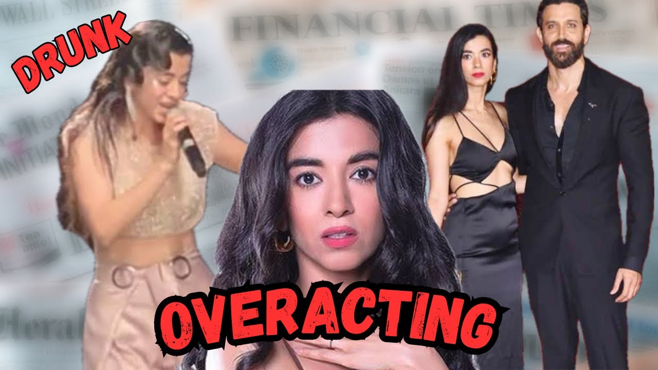 SABA AZAD ACTING WEIRD ON THE RAMP | DRUNK? - YouTube