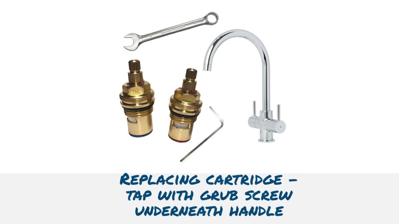 Removing A Kitchen Basin Bath Tap Handle Held By A Grub Screw