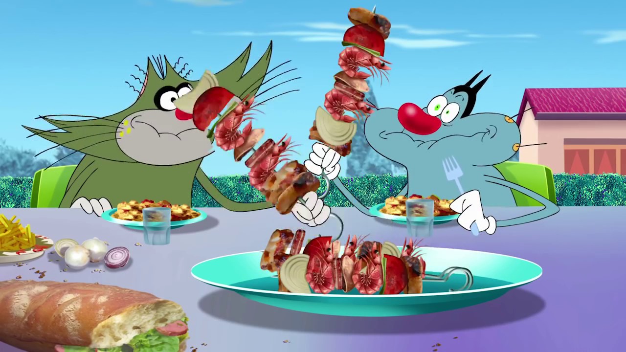 Oggy and the Cockroaches 2017 Merry Christmas and Happy New Year ...