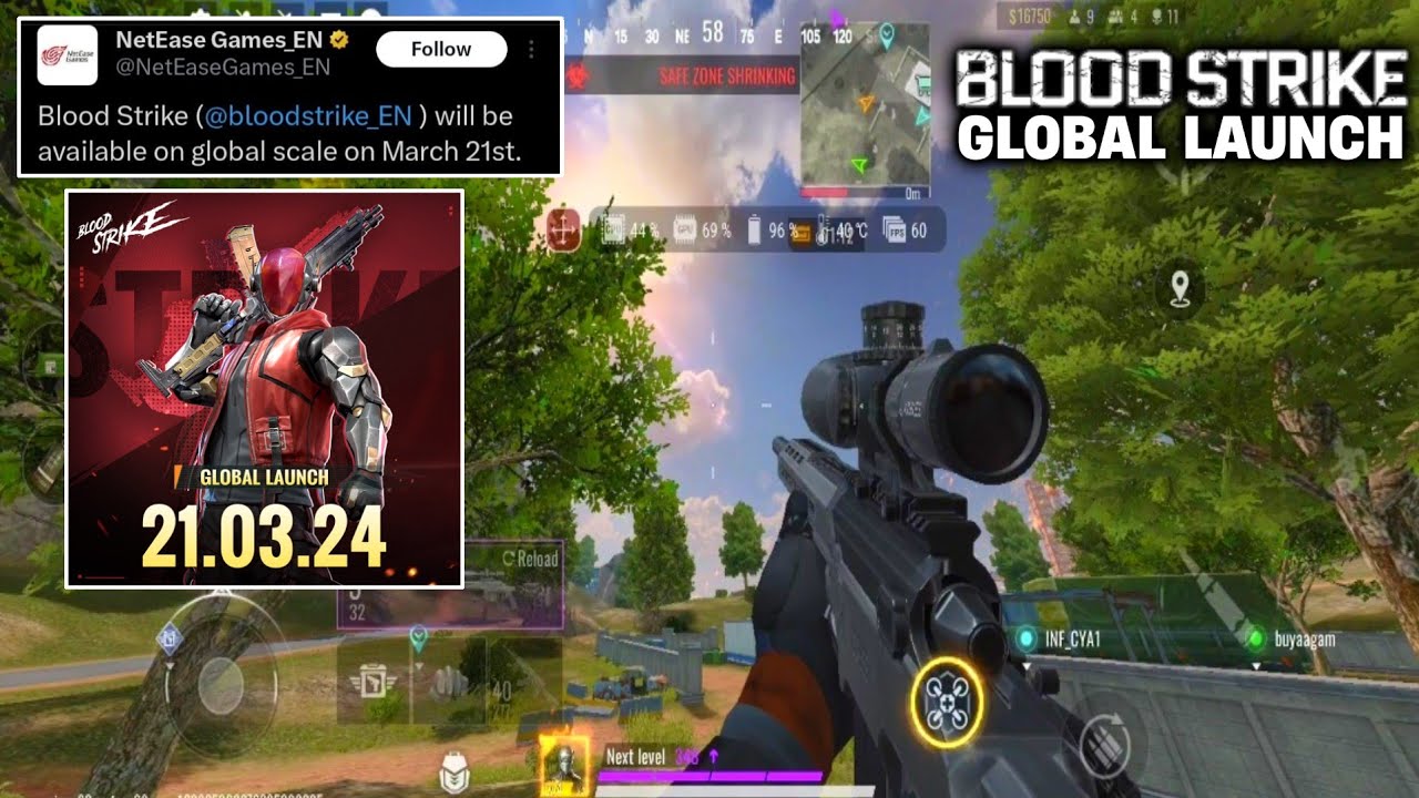 Blood Strike Global Launch (Blood Strike Mobile Release Date) Blood ...