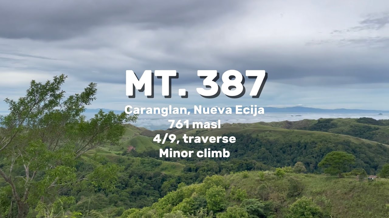 MT. 387 | Hike with Xzar Lim - YouTube