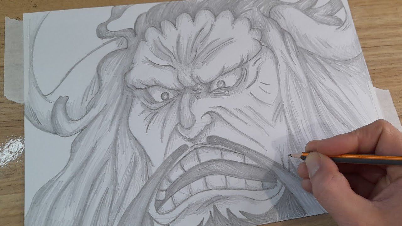 COMO DESENHAR O KAIDOU DE ONE PIECE PASSO A PASSO - YouTube
