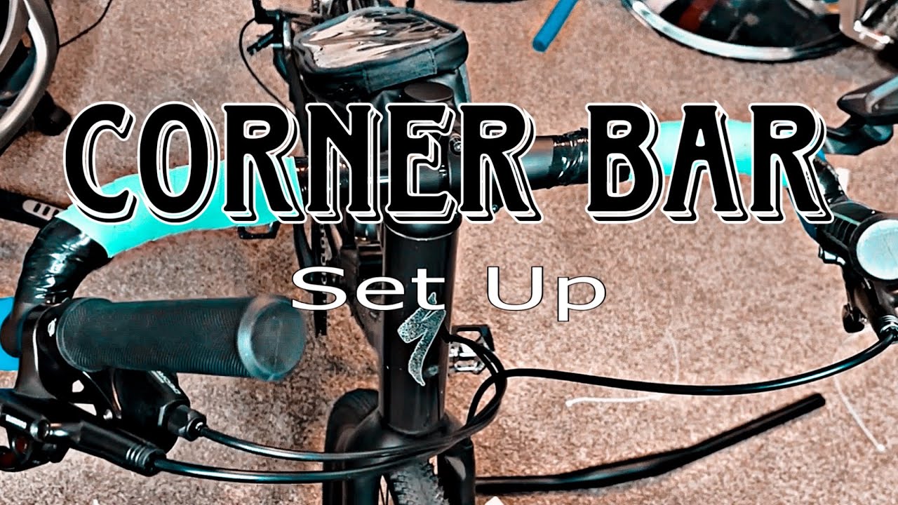 Surly Corner Bar Set Up/ Flat Bar Conversion on Specialized Sirrus ...