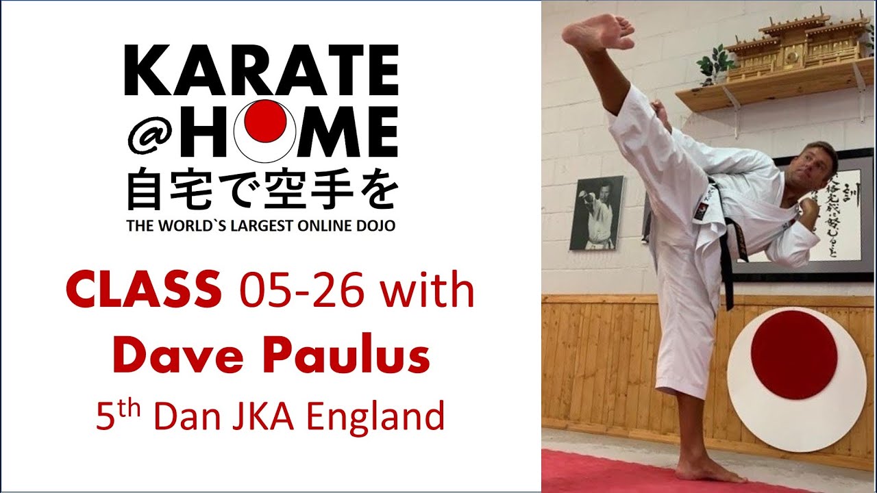 Karate@Home class 05 26 with Dave Paulus - YouTube
