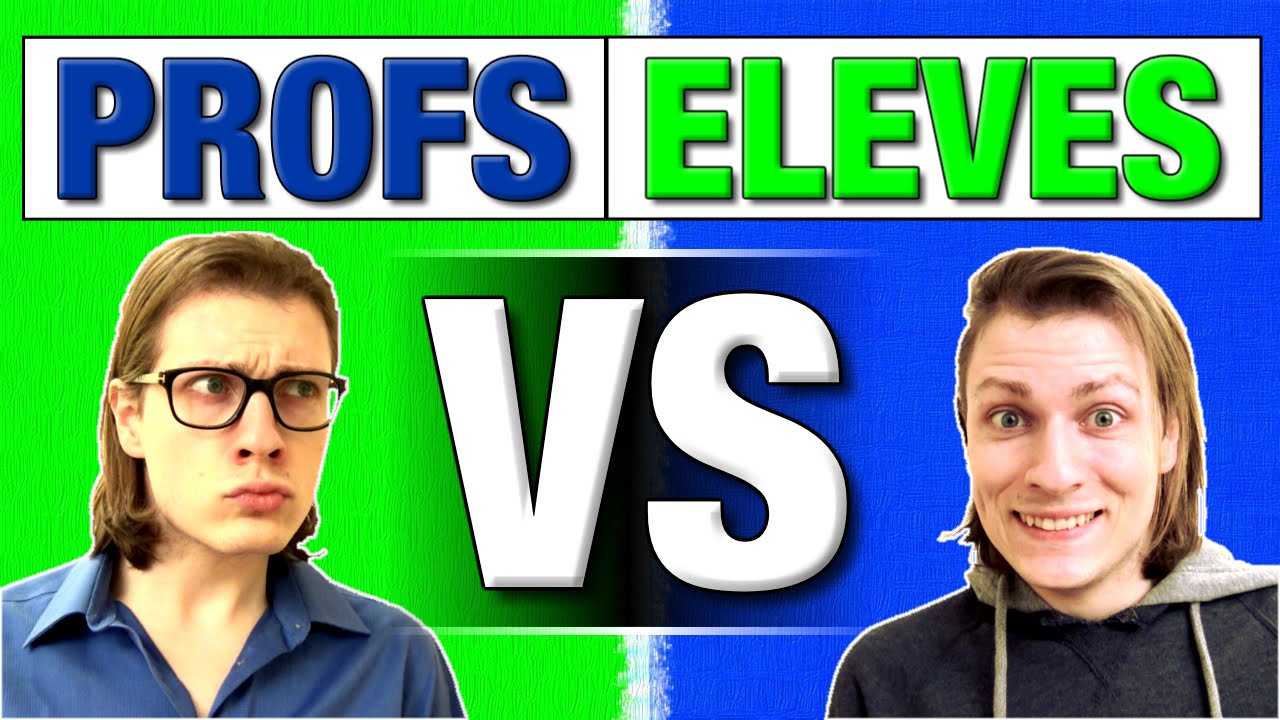 PROFS VS ELEVES - YouTube