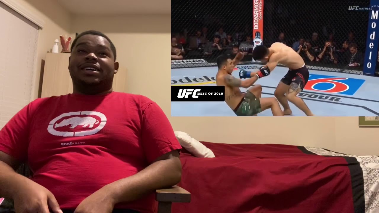 Top UFC Knockout of 2019 REACTION - YouTube