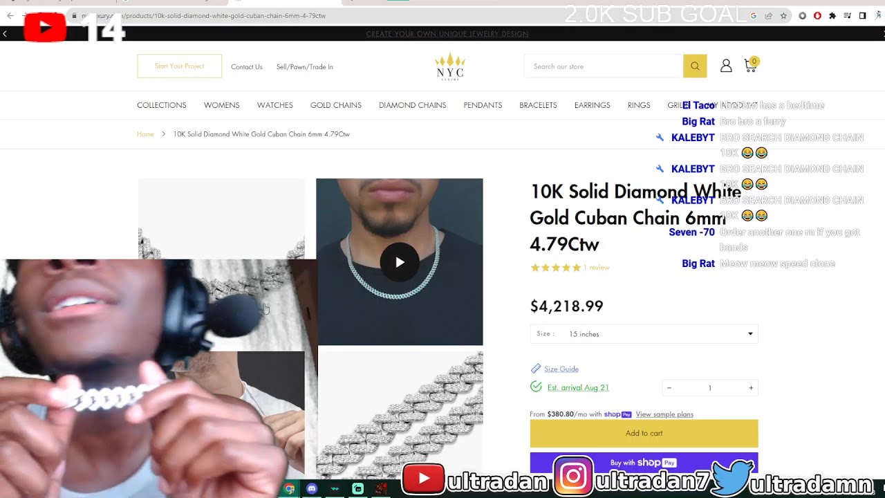 IS MY CHAIN REAL????? - YouTube