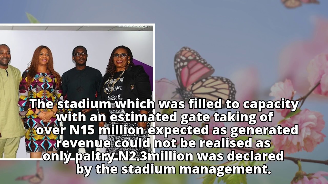 Match4IDPs: Organisers Declare Gate Takings Ludicrous - YouTube