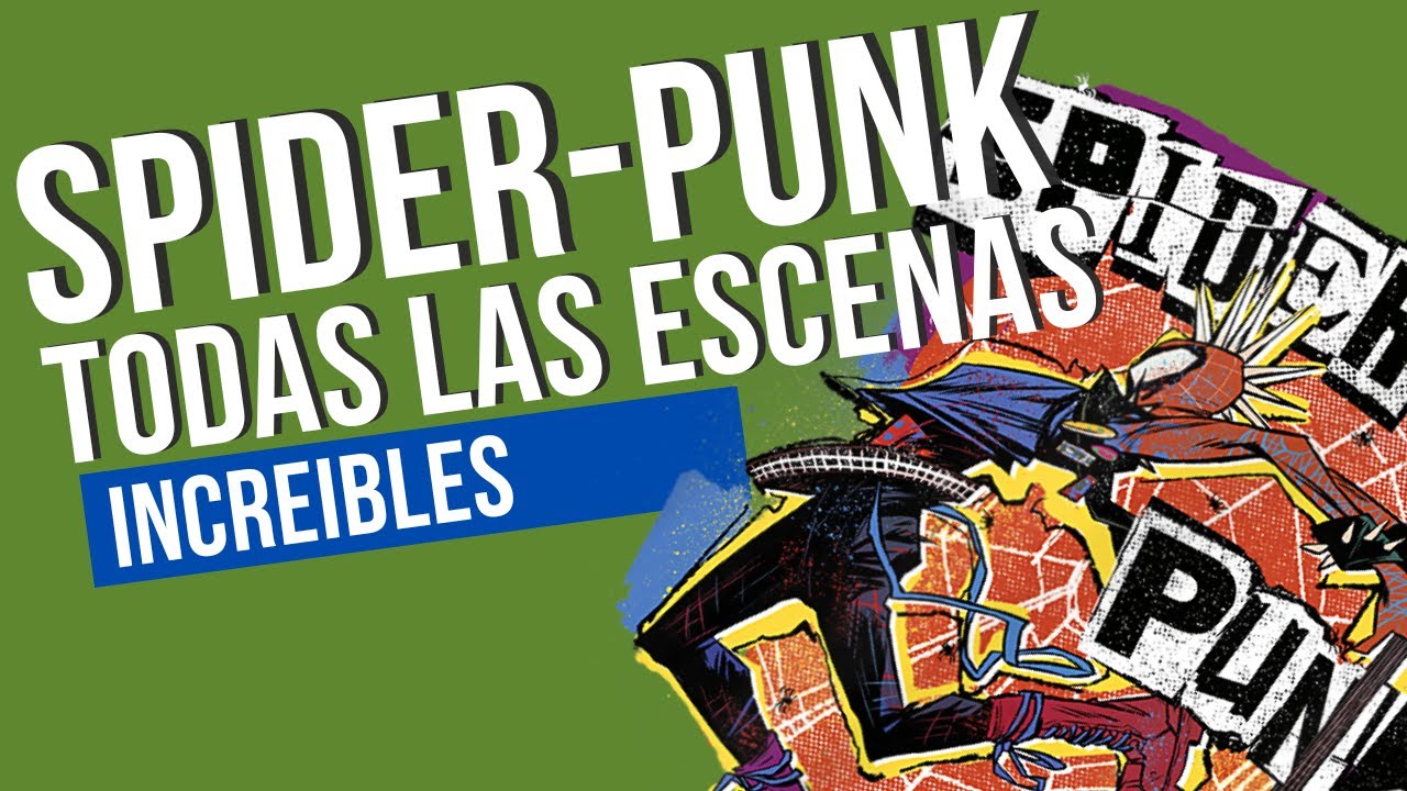TODAS las ESCENAS de HOBBIE BROWN (Spider Punk) | Spider-Man Across The ...