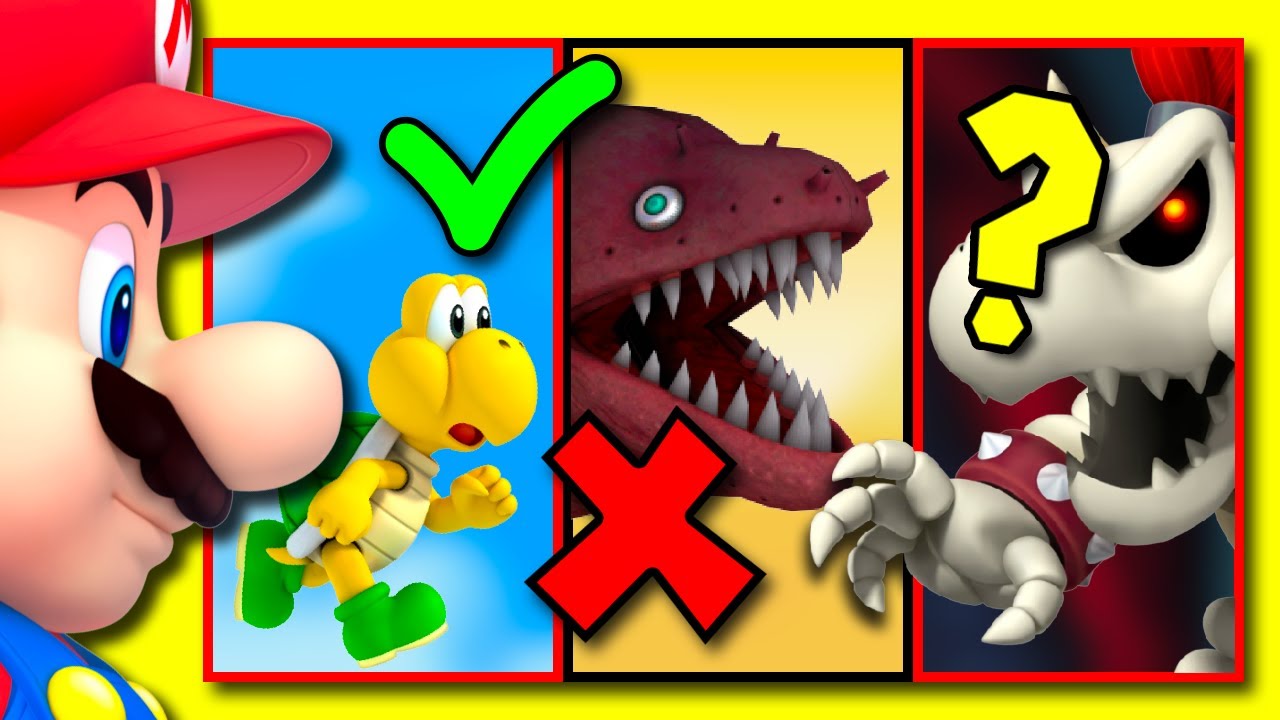 What Can Mega Mario Crush?! - YouTube
