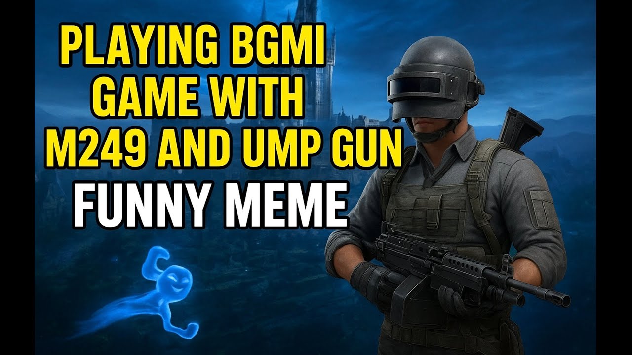 BGMI FUNNY MEMES 🔥 | M249 + UMP OP Moments | Mina Ashiro Gameplay - YouTube