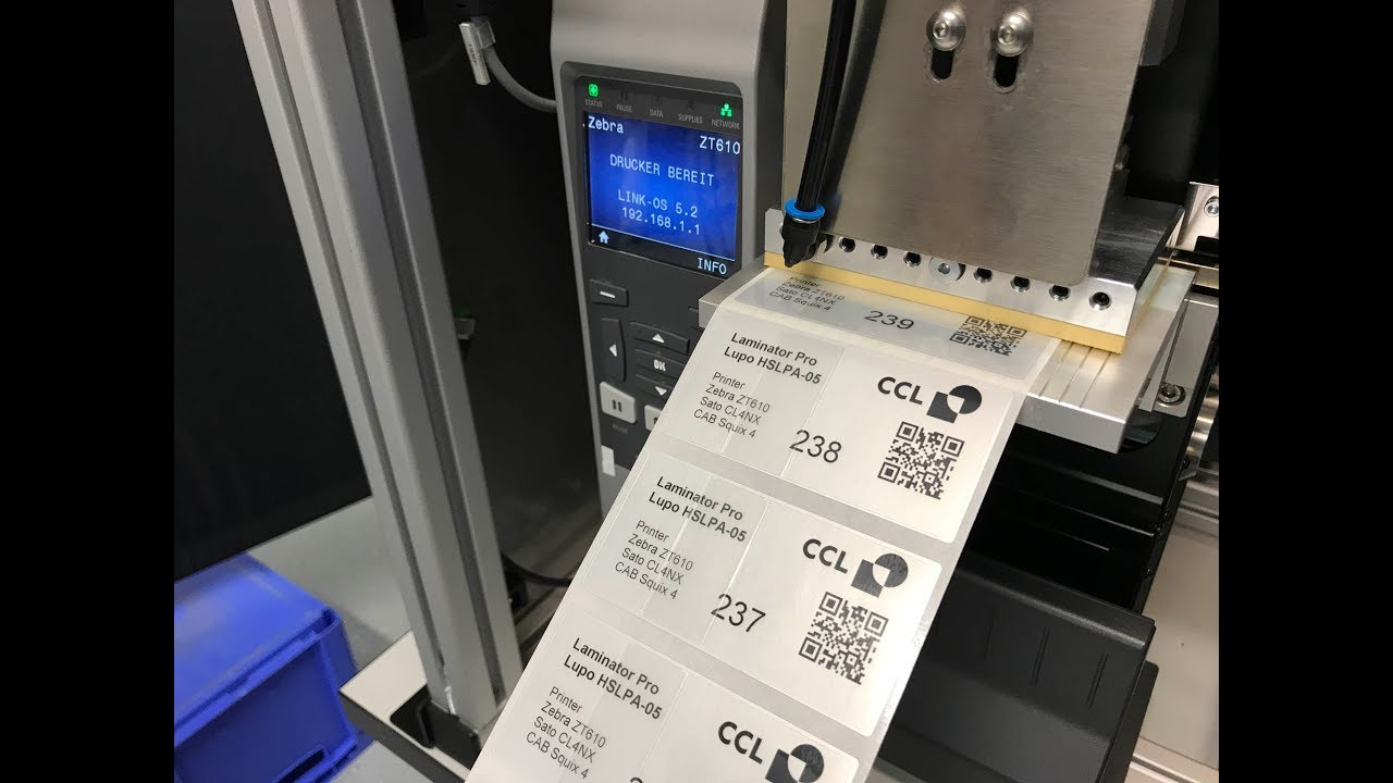 CCL Laminator PRO -Lupo HSLPA-05 PRO - YouTube