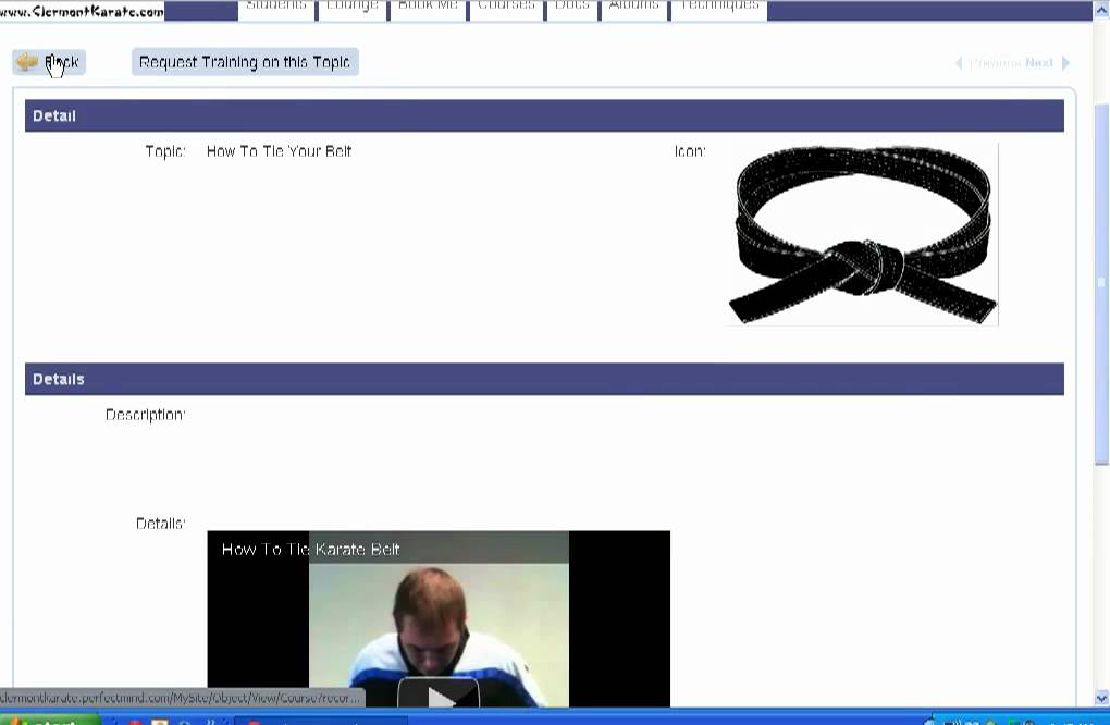 How to use the courses tab - YouTube