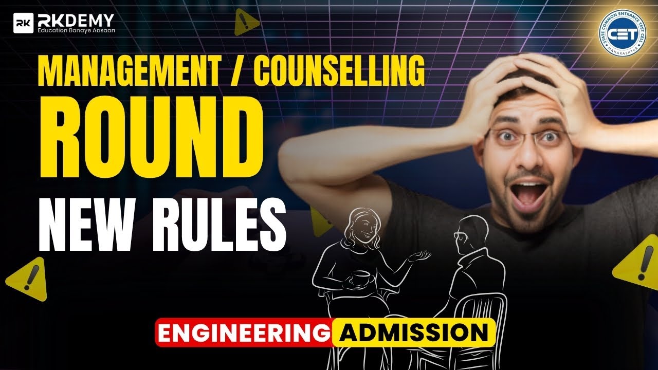 Management / Counselling Round New Rules Explained! | Ep-25 ...