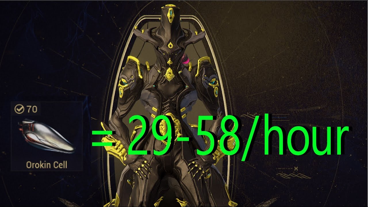How to get orokin cells Best Orokin Cell Farm (29-58/hour) | Warframe ...