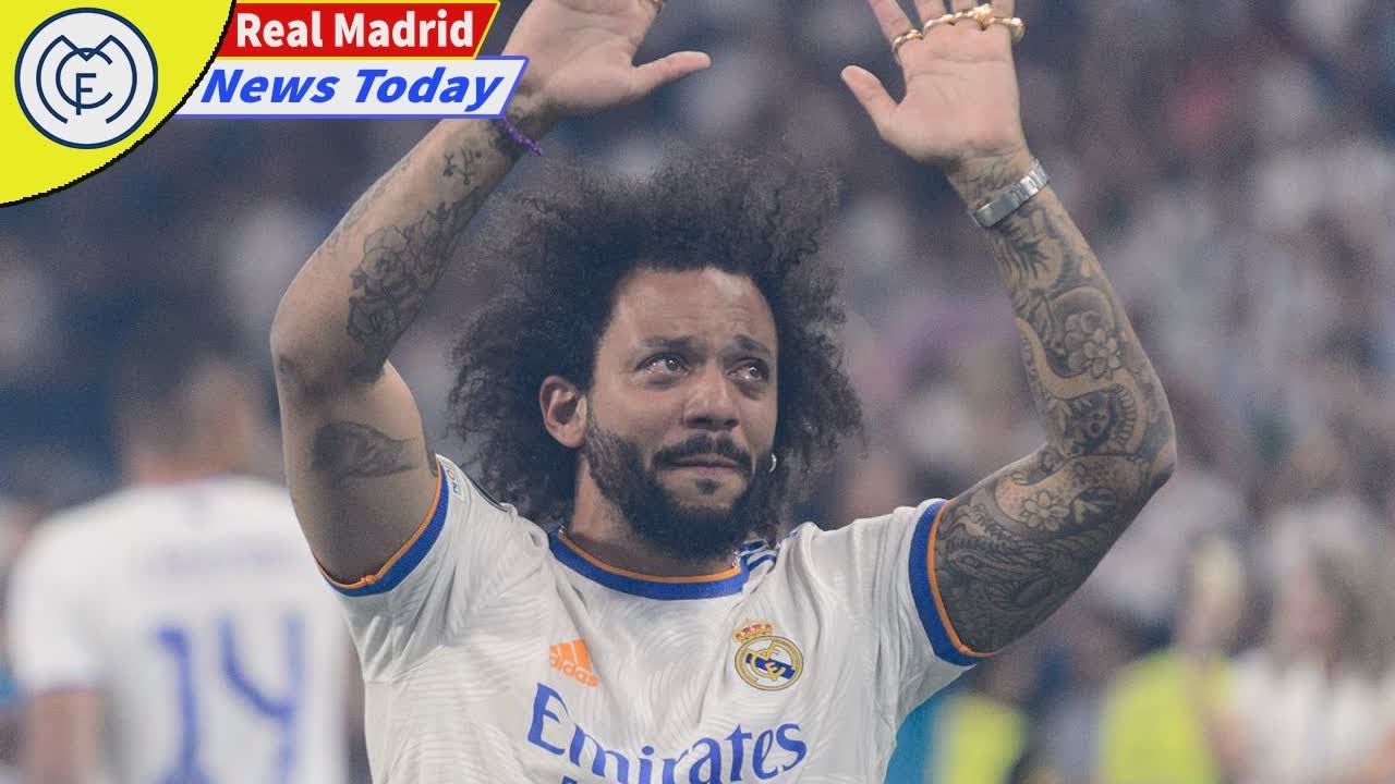 Marcelo confirms emotional Real Madrid exit after setting multiple club ...