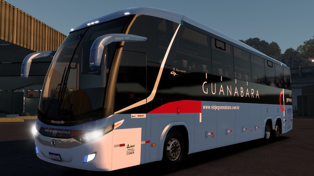 G7 1350 MERCEDES - CAMPINAS (SP) = SANTOS (SP) MAPA RBR ETS 2 1.50 MODSOM REALISTA MERCEDES ...