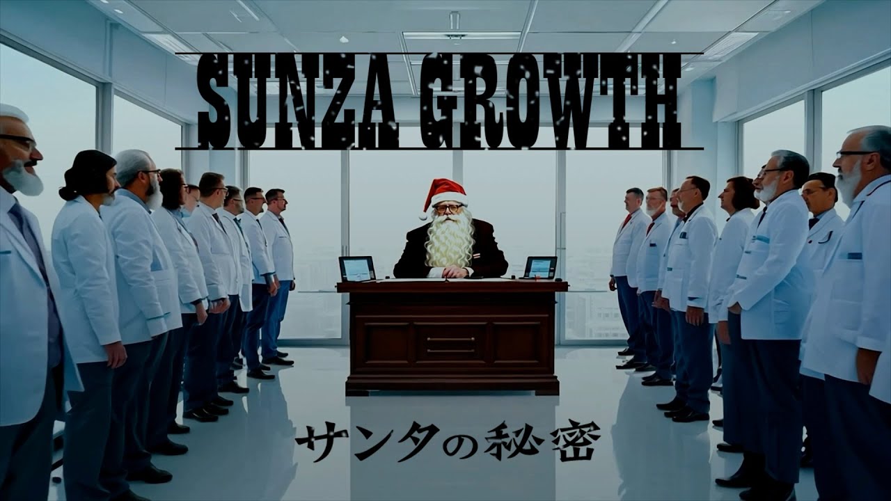 AI #ショートフィルム SUNZA GROWTH -サンタの秘密- - YouTube