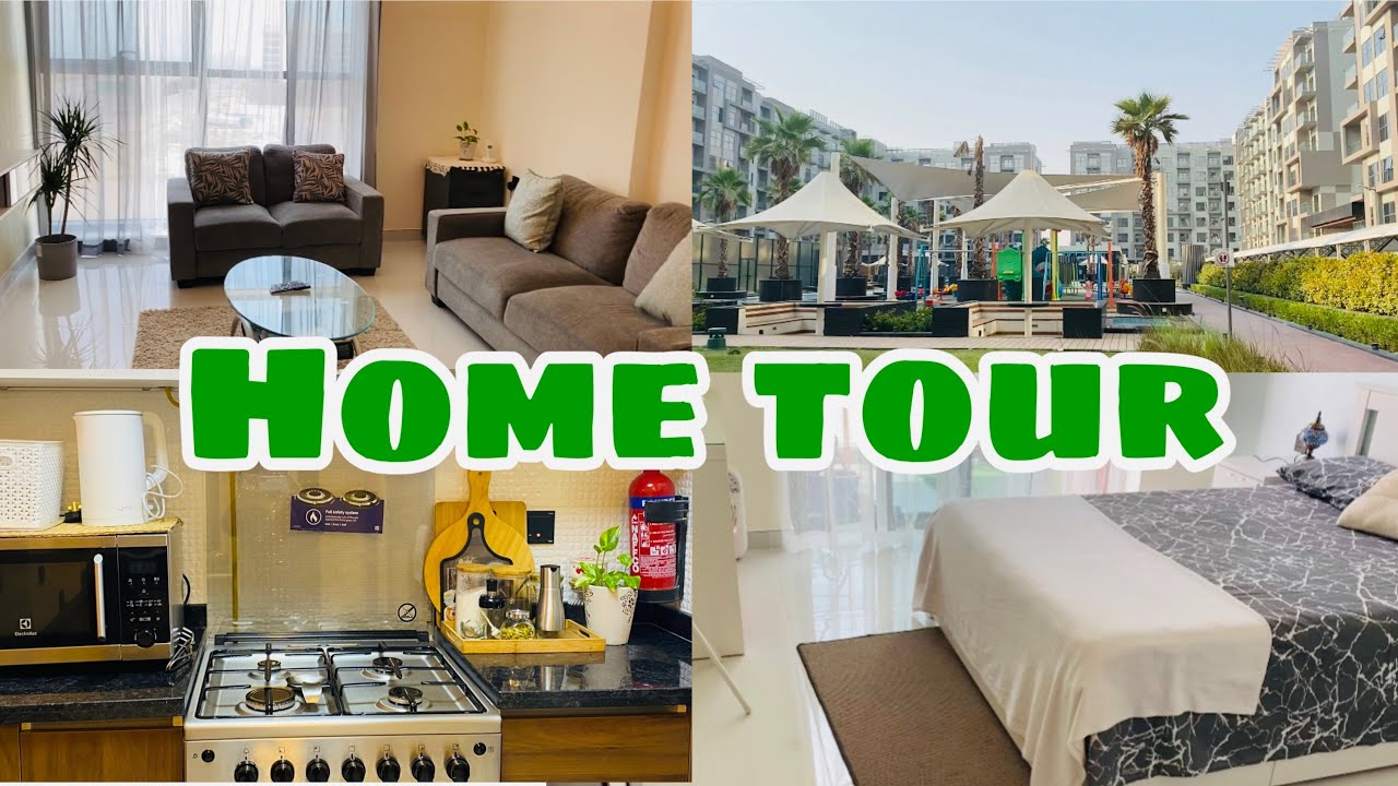 My UAE Home Tour| 2 Bedroom Apartment | our new home - YouTube
