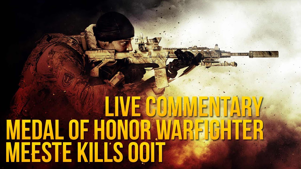 MOH: Warfighter LIVE - Meeste kills ooit gehaald ! (Dutch Commentary ...