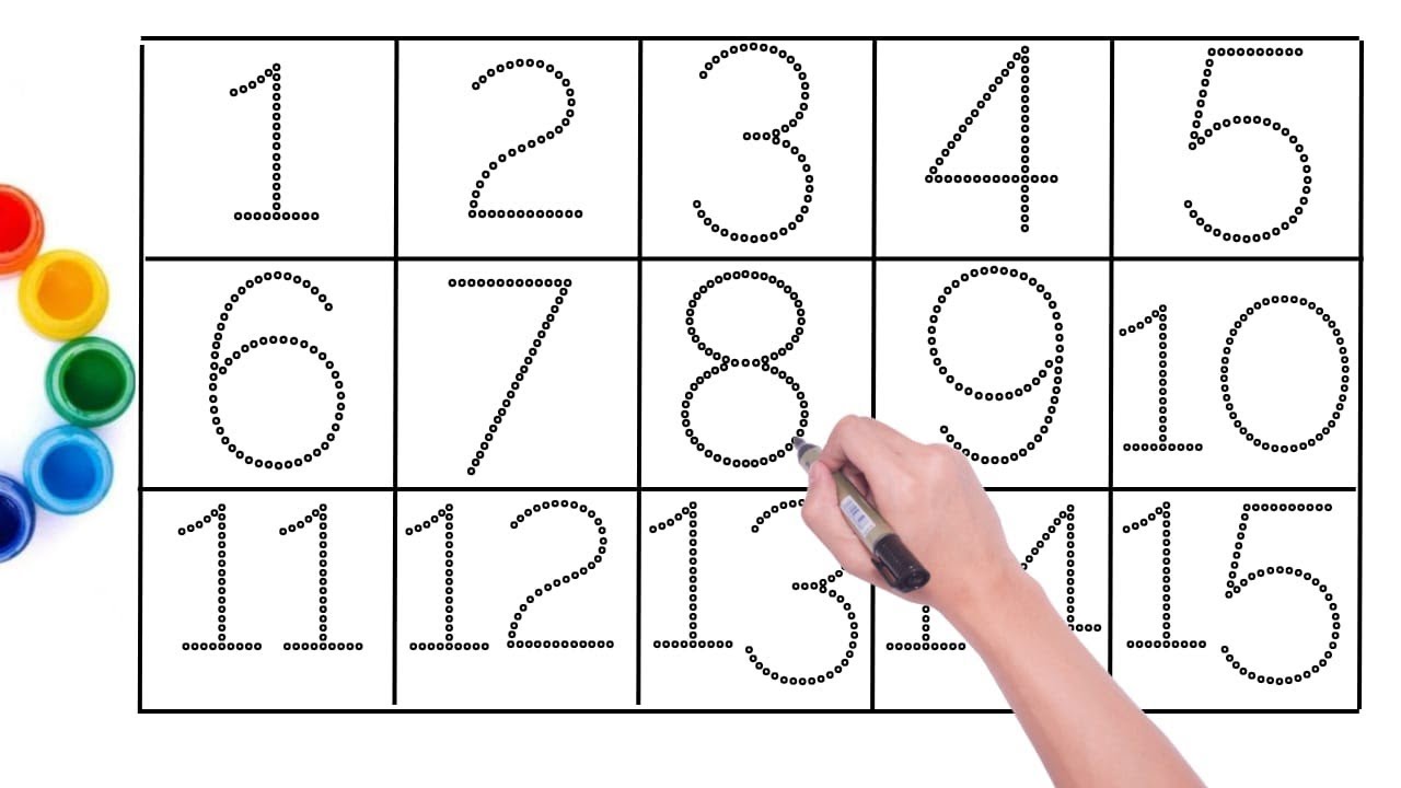 123 Numbers l Number names l 1 to 20 l Counting for kids l Learn to ...