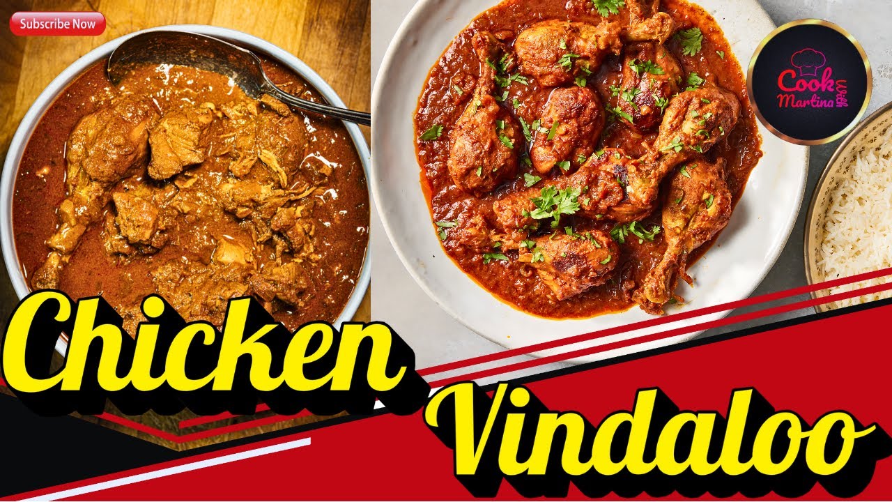 Chicken Vindaloo Recipe | Goan Style Chicken Vindaloo Recipe | Anglo ...