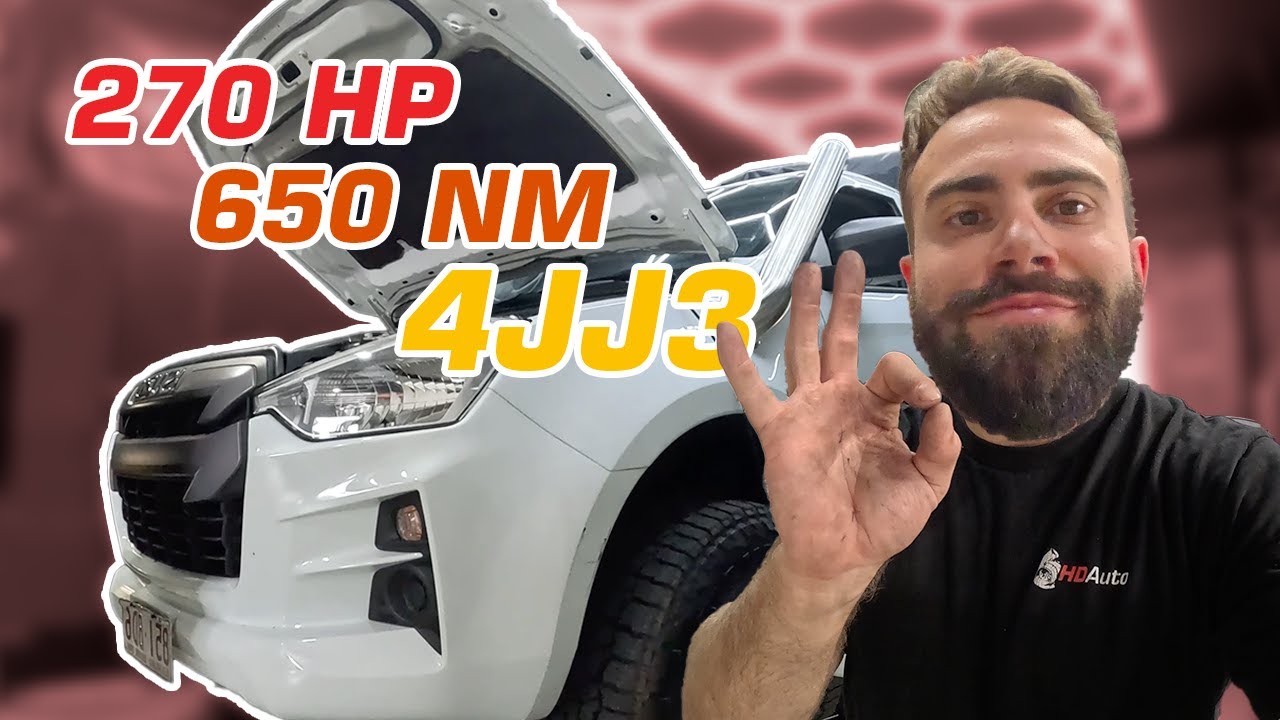 HUGE POWER 4JJ3 ISUZU D-MAX! How did we do it? - YouTube