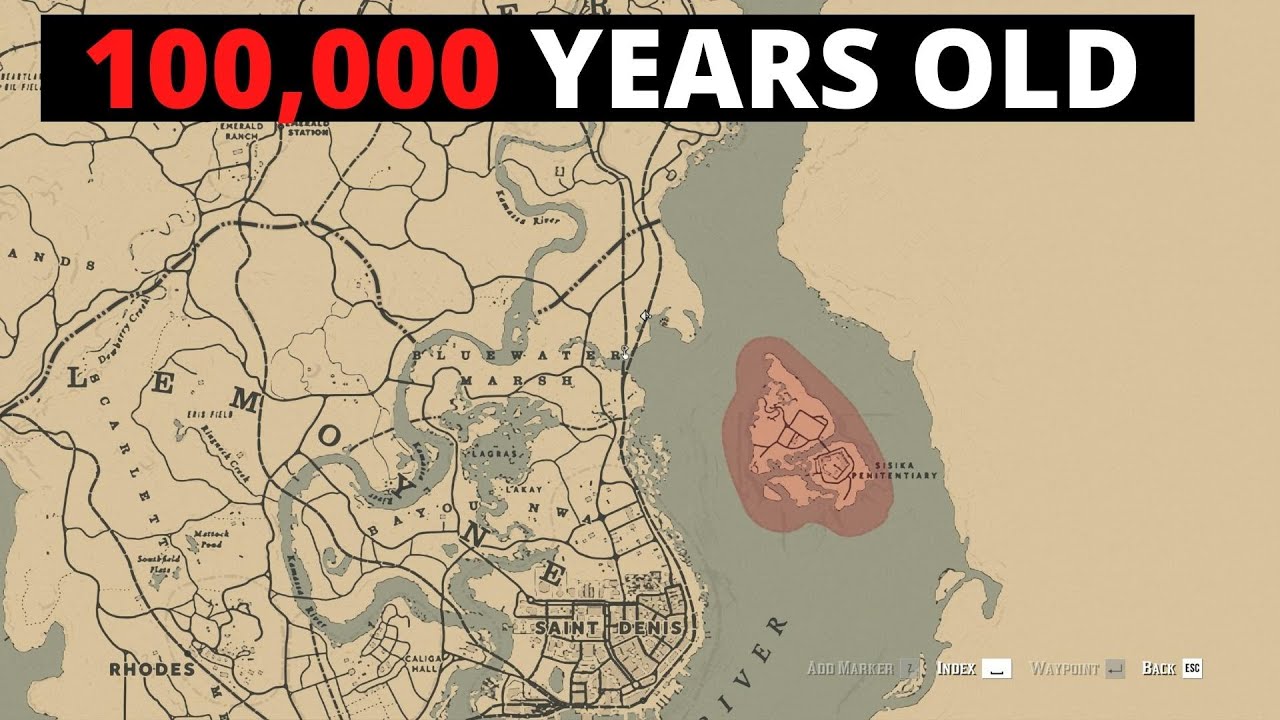 This had been buried for a 100,000 years RDR2 - YouTube