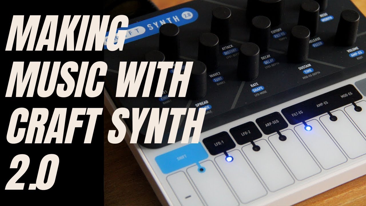 Making music with Modal Electronics Craft Synth 2.0 - YouTube