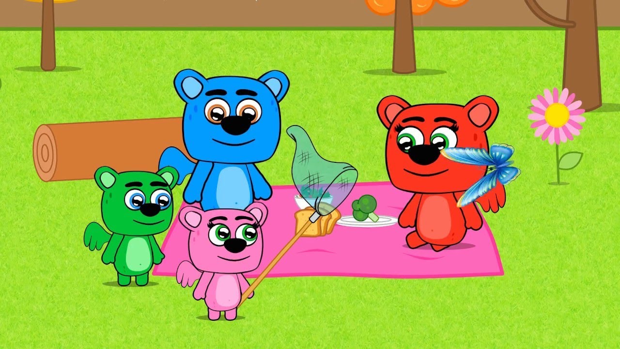 Cute family new series of training and good cartoons for children - YouTube