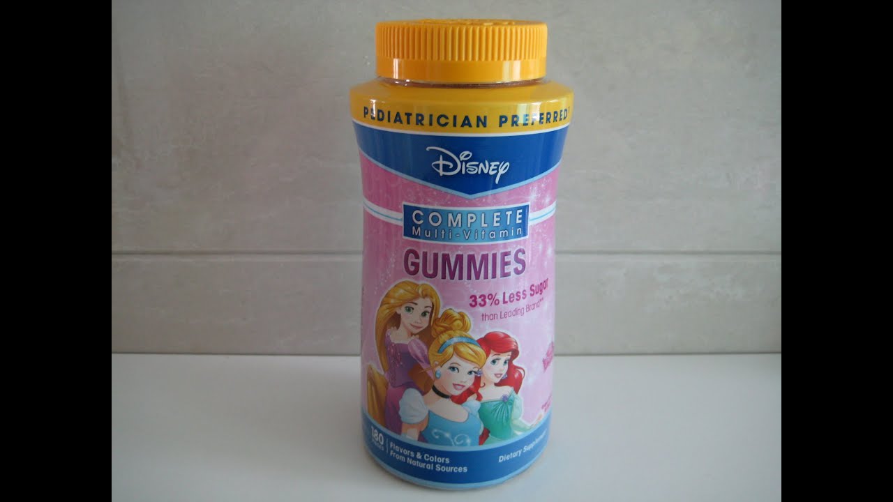 iHerb/Disney, Princess, Complete Multi-Vitamin Gummies - YouTube