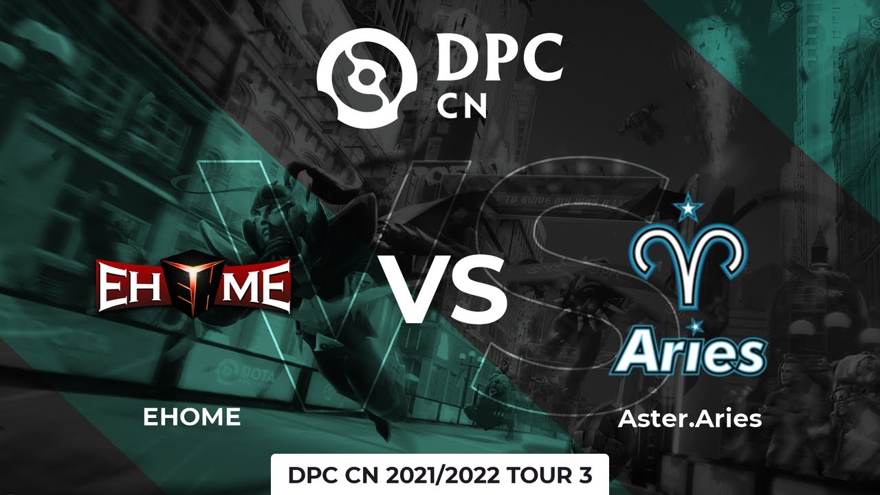 EHOME vs Aster.Aries | Game 2 | Dota Pro Circuit China - Division I Tour 3 - YouTube