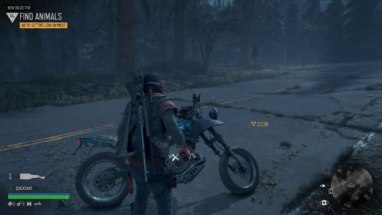 Days Gone Get to Hunt Animals Deer Location - YouTube
