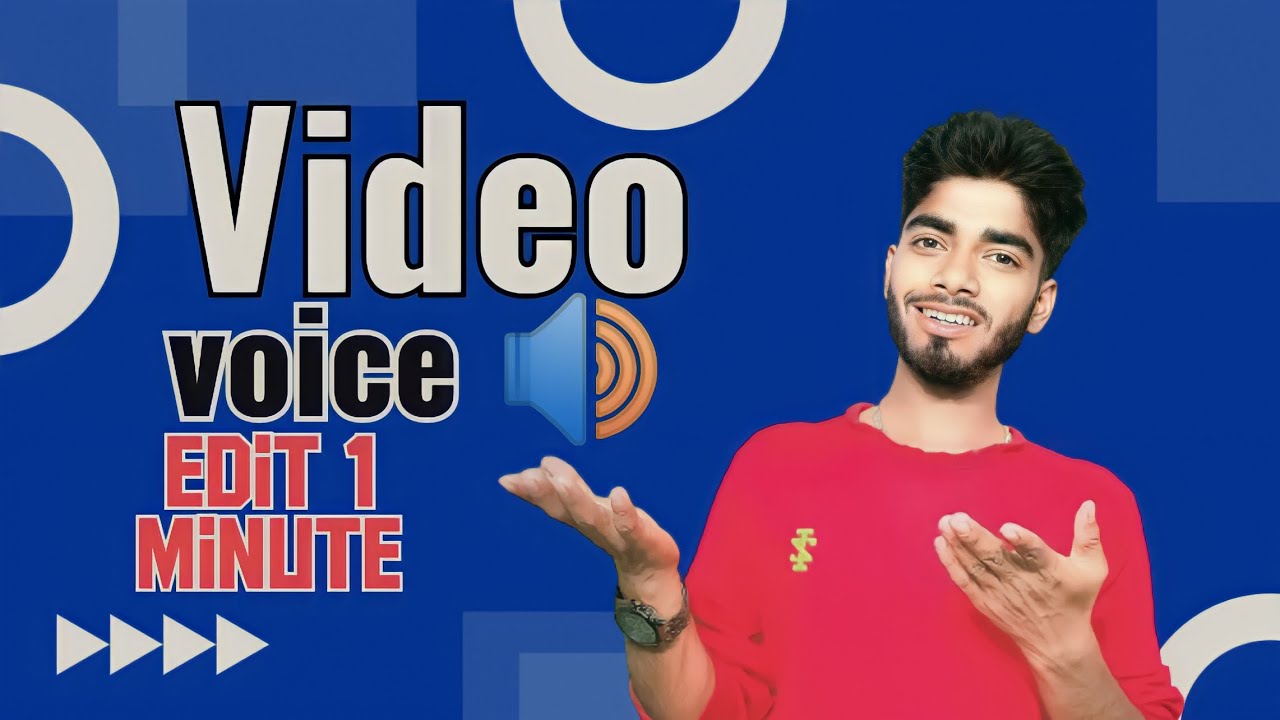 Video Voice edit video voice editor, video voice editing, video voice ...